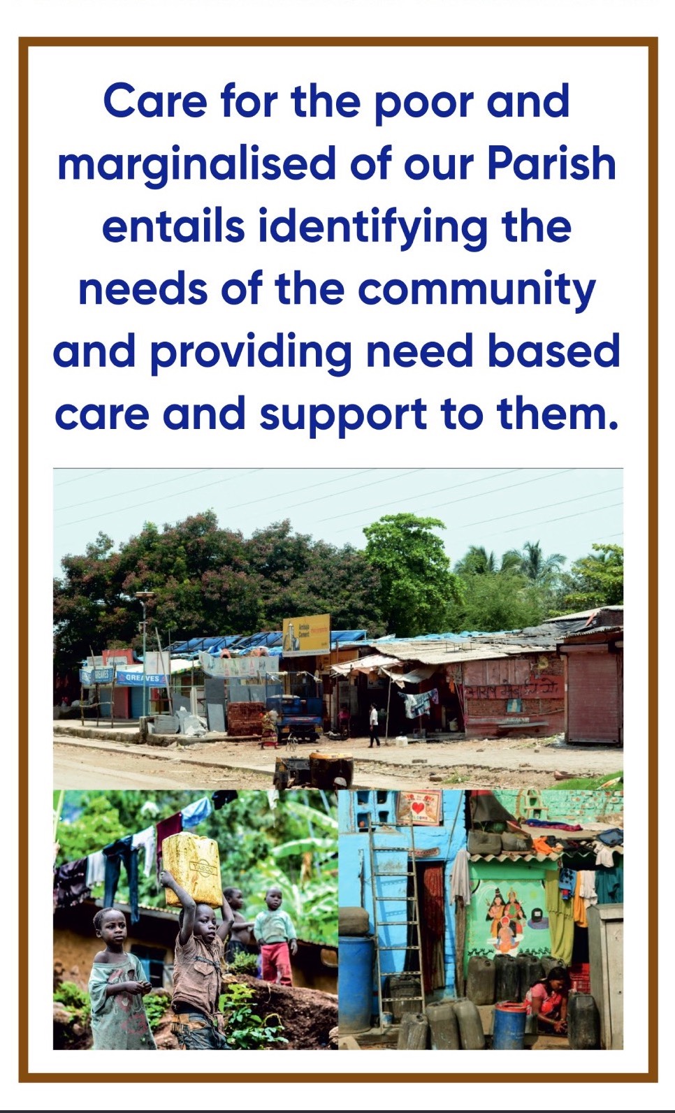 Poor and Marginalised – I C Church MCCC Borivali